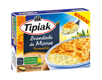 Brandade de Morue Parmentier en format individuel Tipiak : Un petit ...