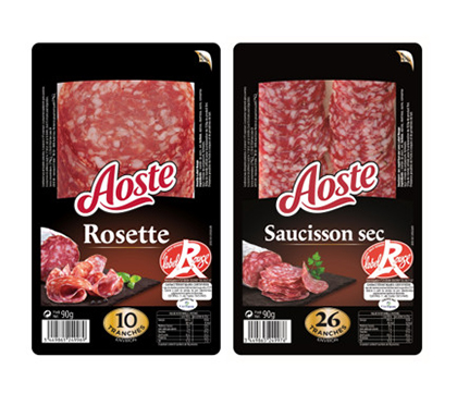 Aoste dévoile la Rosette et le Saucisson Sec pré-tranché Label Rouge ...