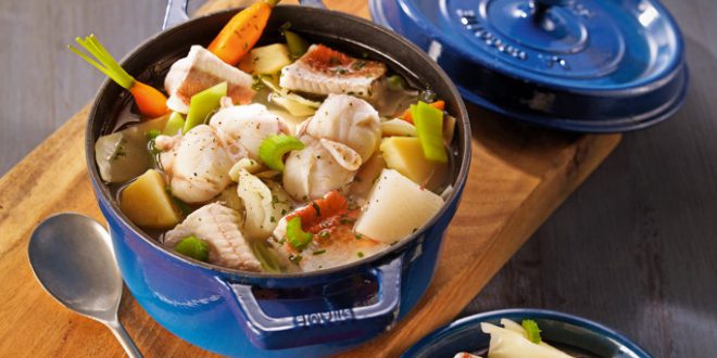 Pot-au-feu de poissons Pavillon France | A Vos Assiettes, Recettes de ...