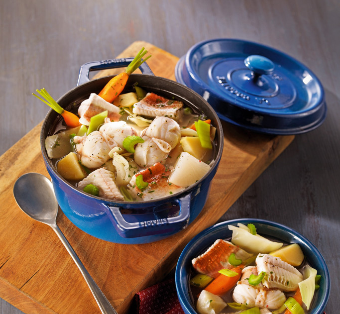 Pot-au-feu de poissons Pavillon France | A Vos Assiettes