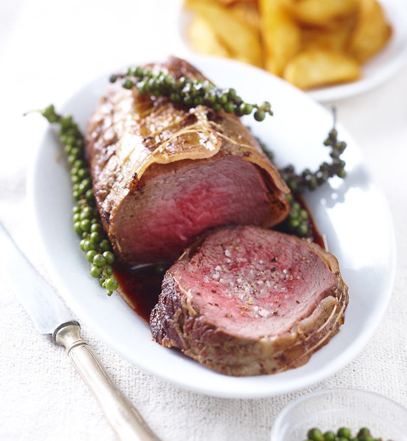 Rôti de bœuf au poivre frais | A Vos Assiettes