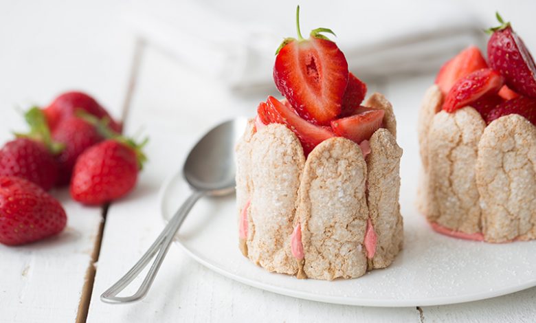 Charlotte aux fraises - A Vos Assiettes, Recettes de cuisine illustrées