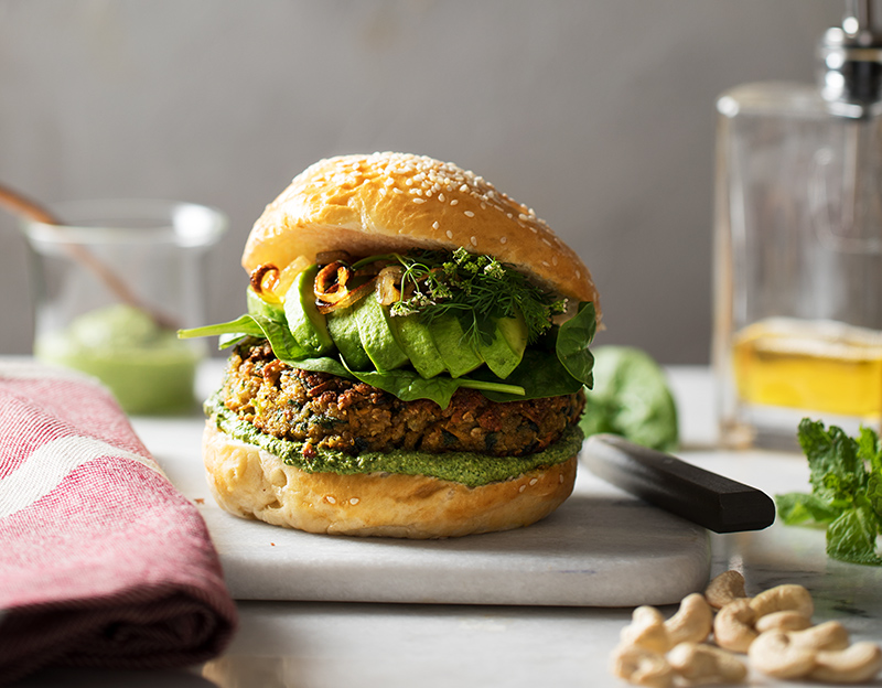 Indian burger | A Vos Assiettes