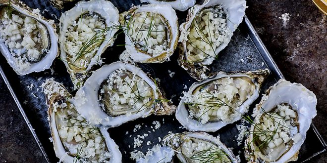 Huitres creuses poire et raifort | A Vos Assiettes, Recettes de cuisine ...