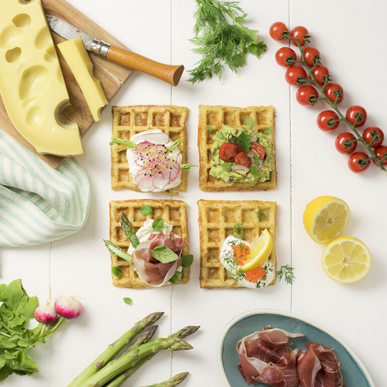Gaufres à l’Emmental de Savoie | A Vos Assiettes