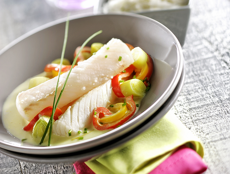 Dos de grenadier au lait de coco et curry | A Vos Assiettes