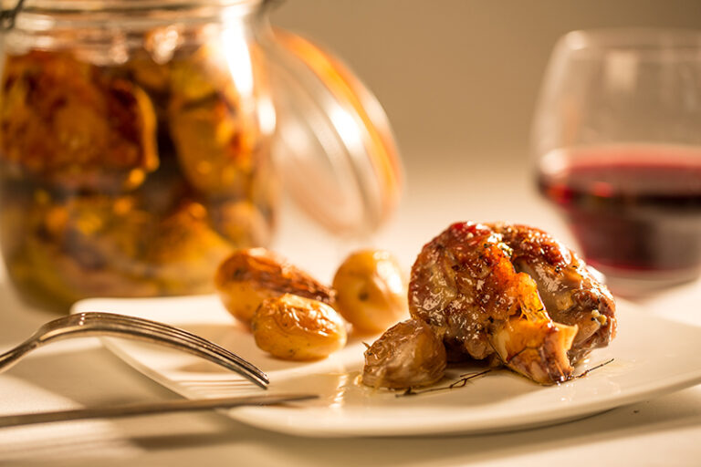 Confit d’agneau à l’Huile d’Olive de Corse AOP | A Vos Assiettes