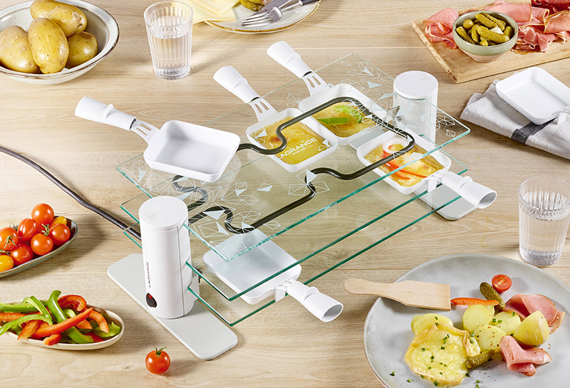 Raclette 8 Transparence® « Cristaux céramiques » de LAGRANGE® | A Vos ...