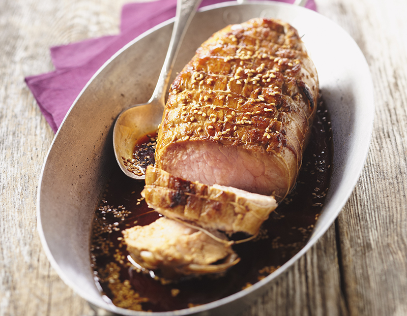 Rôti de veau laqué | A Vos Assiettes