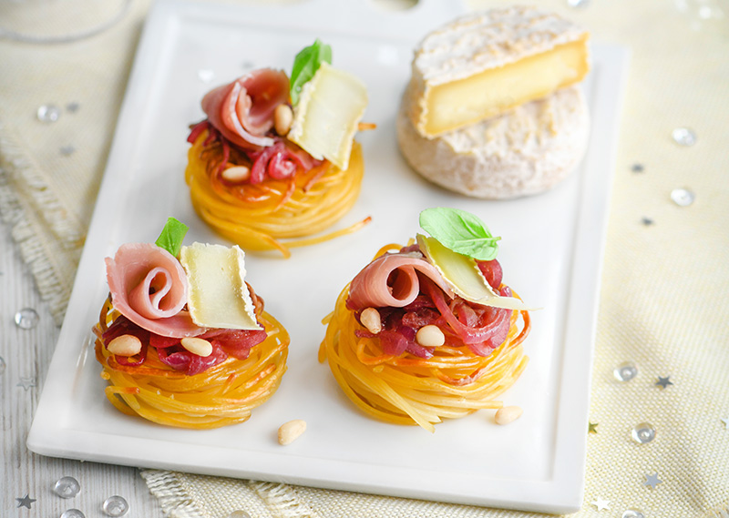 Pasta cocoons au Picodon AOP