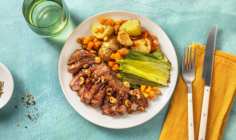 Filet de canette et butternut rôti | A Vos Assiettes