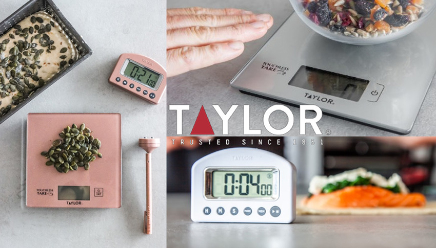 Nouveautés TAYLOR® : balances de cuisine avec capteurs sans contact ...