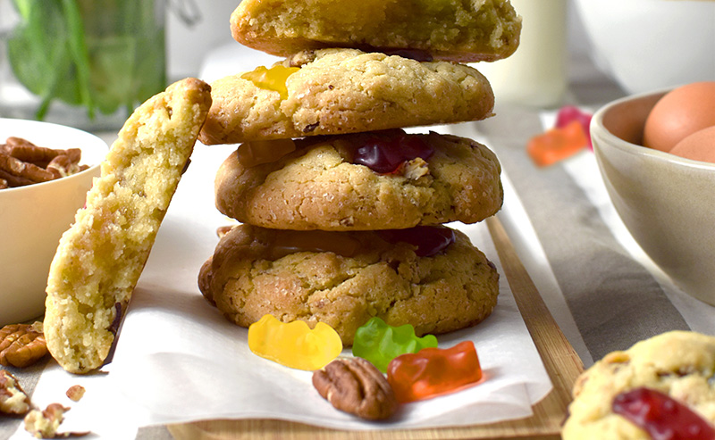 Cookies aux HARIBO® Goldbears® | A Vos Assiettes
