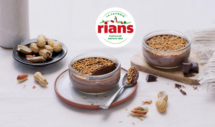 L’Onctueux Chocolat Cacahuètes - Le nouveau dessert Rians | A Vos Assiettes