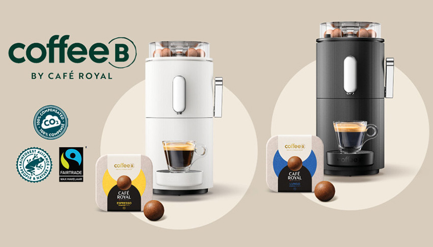 CoffeeB by CAFÉ ROYAL, le système à capsule... sans capsule