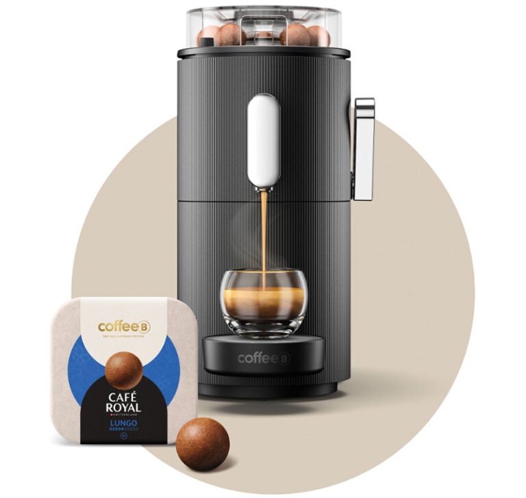 CoffeeB by CAFÉ ROYAL, le système à capsule... sans capsule