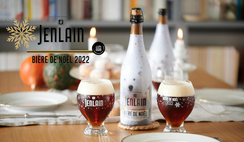 Jenlain dévoile son coffret Bière de Noël 2022 | A Vos Assiettes