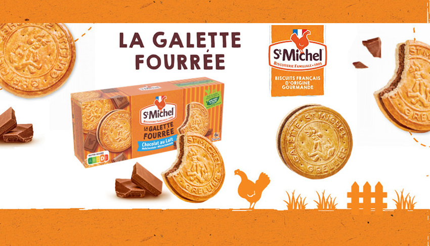 La nouveauté chocolatée St Michel, la galette fourrée ! | A Vos Assiettes