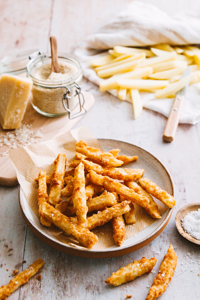 Frites ultra croustillantes au parmesan | A Vos Assiettes