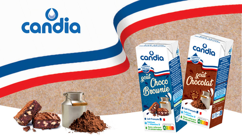 Candia lance 2 nouvelles boissons lactées aromatisées | A Vos Assiettes
