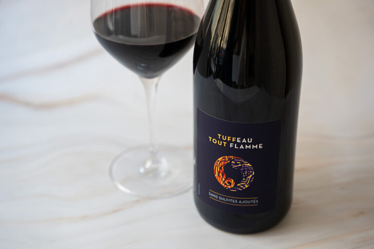 Tuffeau Tout Flamme 2021, Bio et sans sulfites | A Vos Assiettes