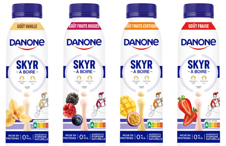 Skyr à Boire - Danone met le skyr en bouteille ! | A Vos Assiettes