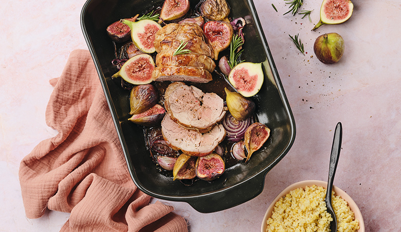 Rôti d’agneau aux figues | A Vos Assiettes