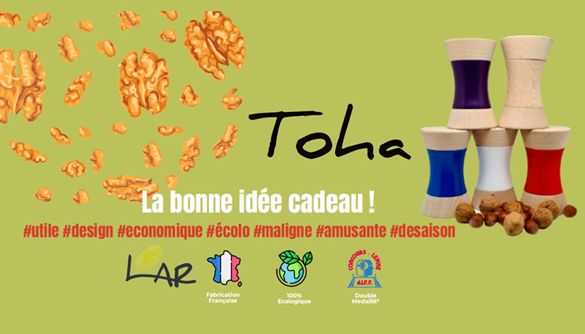 L’AR présente TOHA, le casse-noix à propulsion design et ludique | A ...