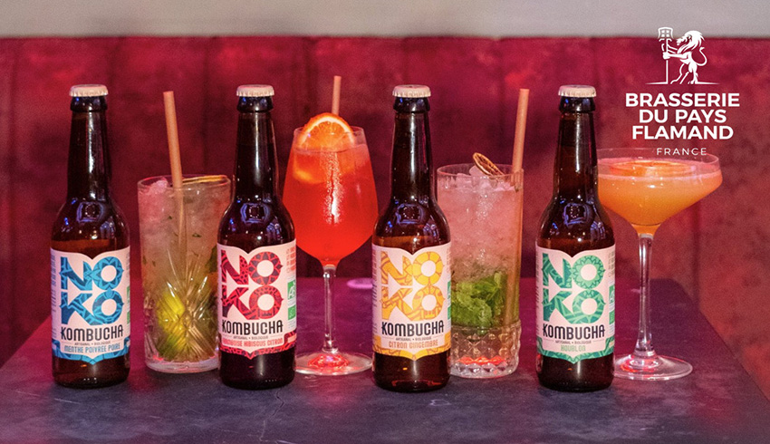 La Brasserie du Pays Flamand lance un nouveau kombucha NOKO Framboise ...