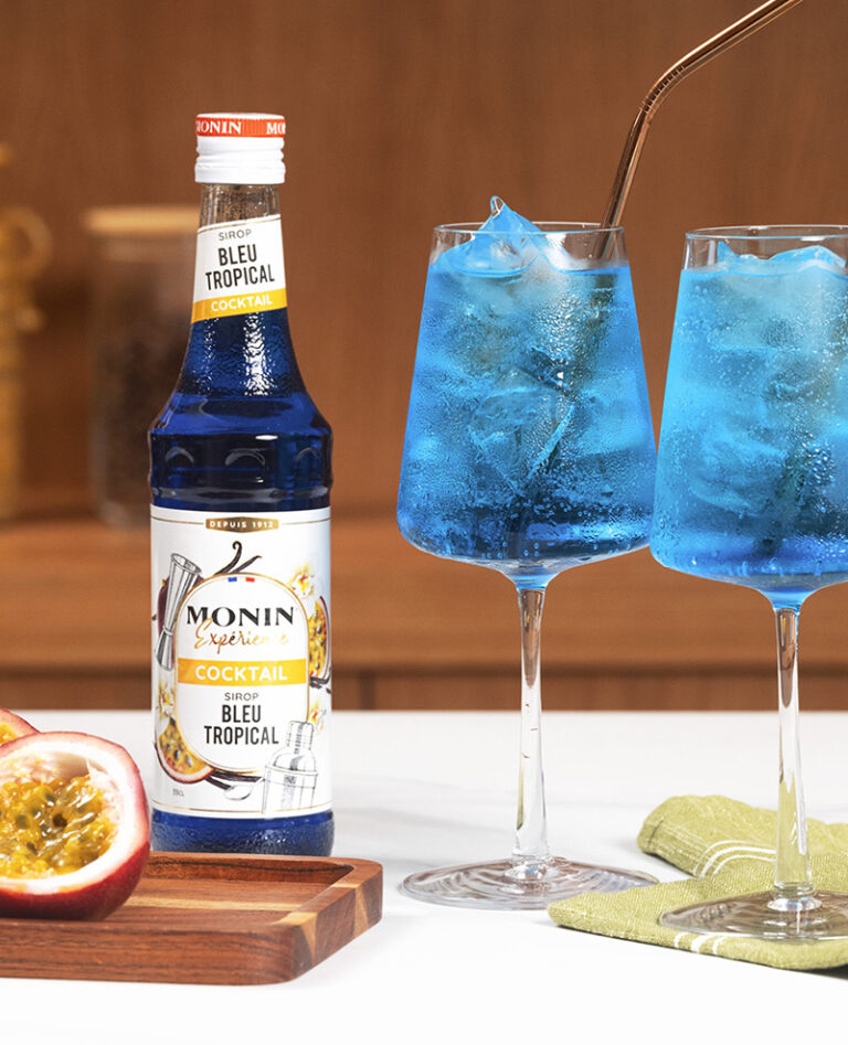 MONIN® Expérience dévoile sa nouveauté : le Sirop Bleu Tropical | A Vos ...
