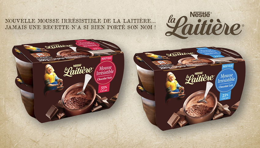Les Nouvelles Mousses Irrésistibles La Laitière® | A Vos Assiettes