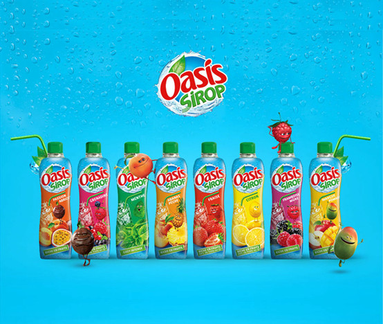 C'est offruiciel “Oasis Sirop” vient bousculer le rayon des sirops ...