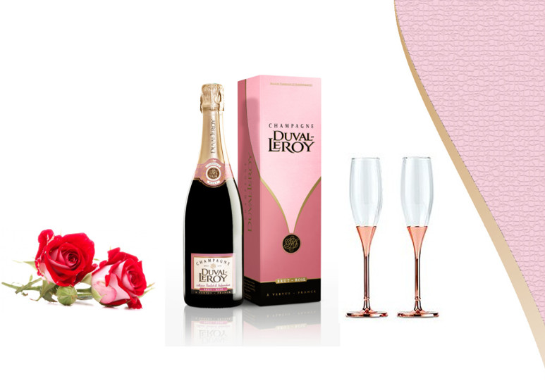 Duval-Leroy dévoile son champagne “Brut Rosé” pour l'été | A Vos Assiettes