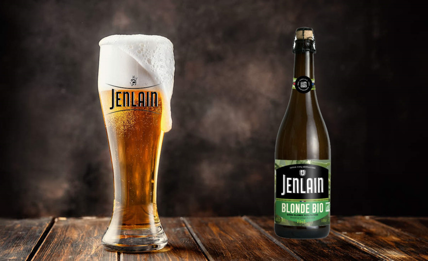 La Brasserie Duyck dévoile sa bière blonde biologique Jenlain | A Vos ...