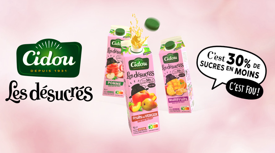 Cidou lance sa gamme “Les désucrés” Que du fruit et rien d’autre... | A ...