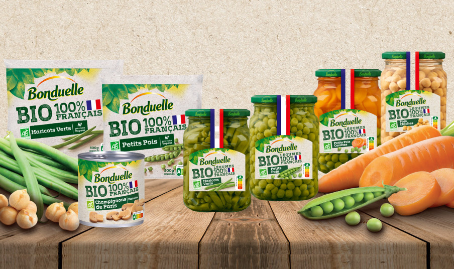 Bonduelle BIO légumes “100% Français” | A Vos Assiettes