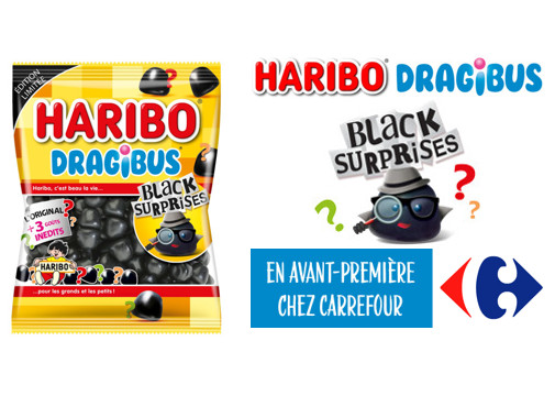 Haribo® exauce le vœu des fans avec Dragibus® Black Surprises | A Vos ...
